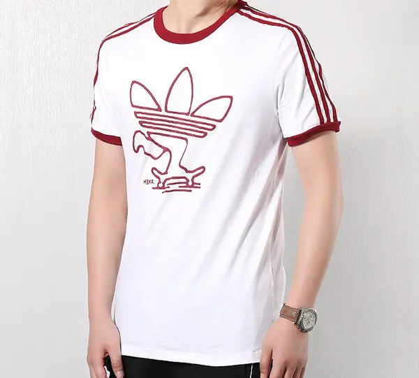Adidas Originals Meka Tre Tee Creative Logo Short Sleeve