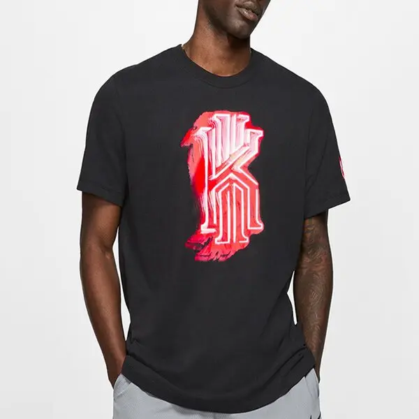 Nike Dri-fit Kyrie Irving Graphic Short Sleeve - Black