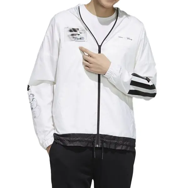 Adidas Neo Mickey Casual Sports Hooded Jacket