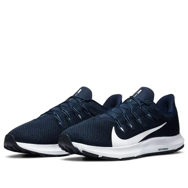 Nike Quest 2 Athletic Sneakers - White/blue