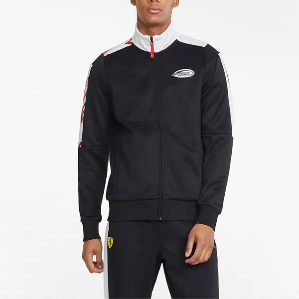 PUMA Ferrari Race T7 Track Jacket - Black