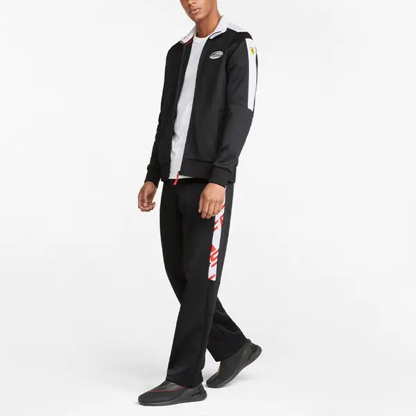 PUMA Ferrari Race T7 Track Jacket - Black