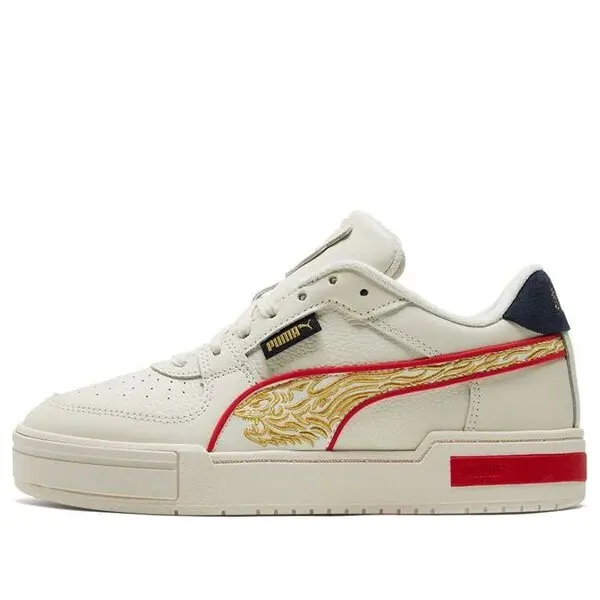 PUMA Ca Pro Classic "year Of The Tiger" Low Top Sneakers - White/red