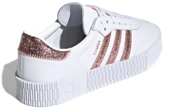 Adidas Sambarose Sneakers - White/pink