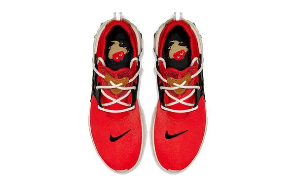 Nike React Presto "tomato Tornado" Sneakers - White/red/black
