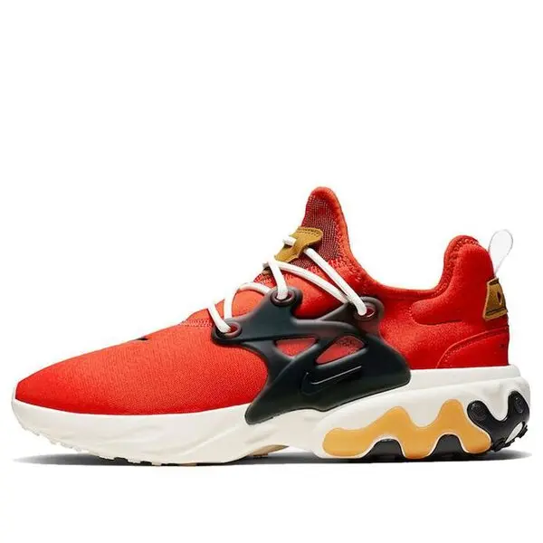 Nike React Presto "tomato Tornado" Sneakers - White/red/black