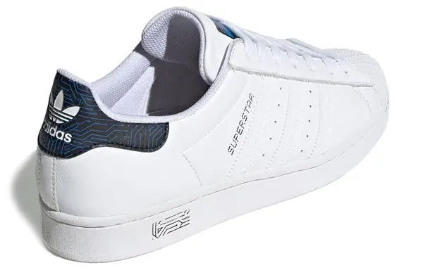 Adidas Originals Superstar Lace Up Sneakers - Dark Blue/white