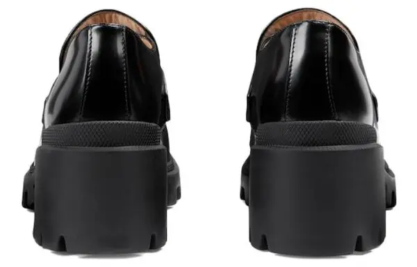Gucci Interlocking G Lug Sole Loafers