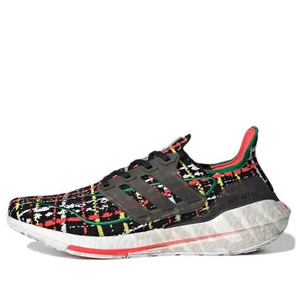 Adidas X Palace Ultraboost 21 'black Multicolor - Black/red/green