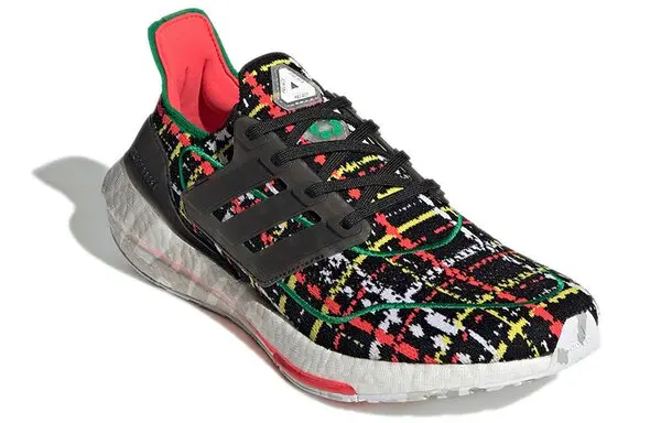 Adidas Palace X Ultraboost 21 Sneakers - Black/red/green