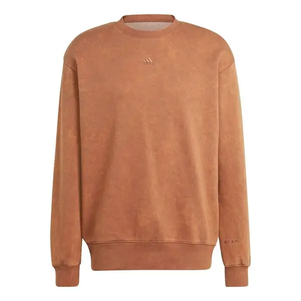 Adidas All Szn Long Sleeve Sweatshirt - Brown