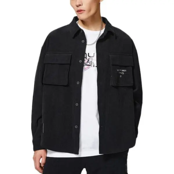 LI-NING Way Of Wade Graphic Corduroy Jacket - Black