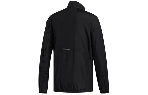 Adidas Logo Print Casual Running Stand Collar Jacket