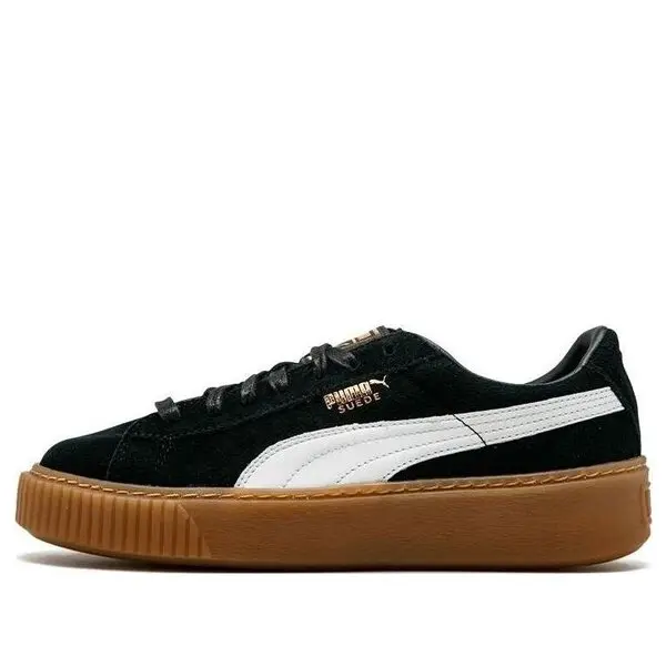PUMA Suede Platform Sneakers - Black/white