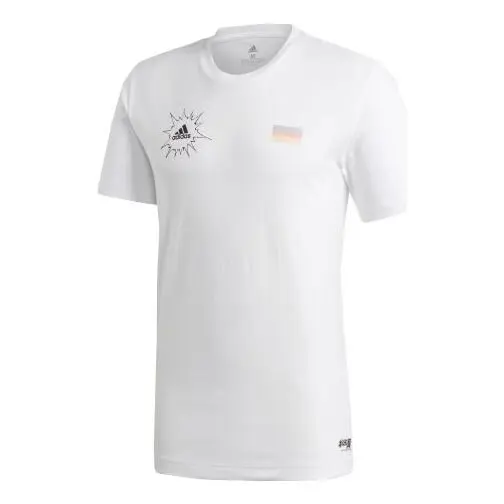 Adidas Tsubasa Germany Soccer/football Short Sleeve - White