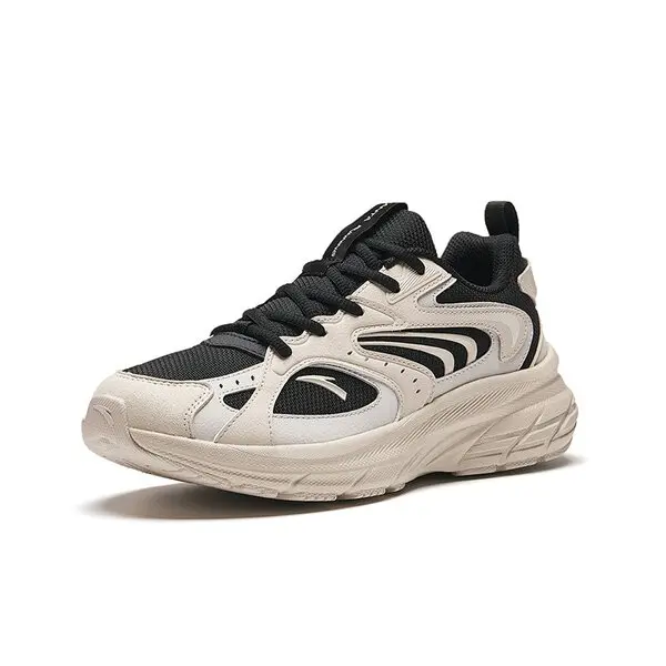 ANTA Running Series Sneakers - Beige/black