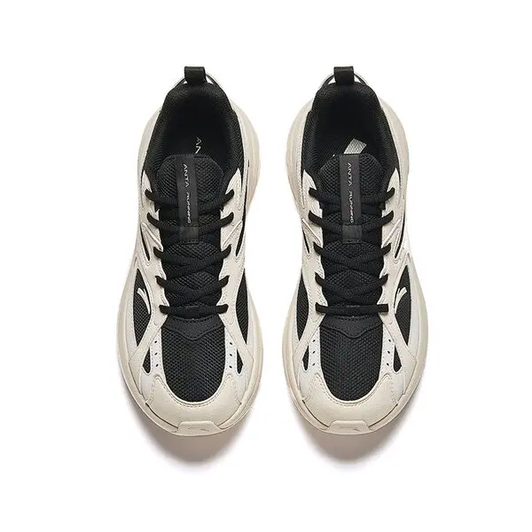 ANTA Running Series Sneakers - Beige/black