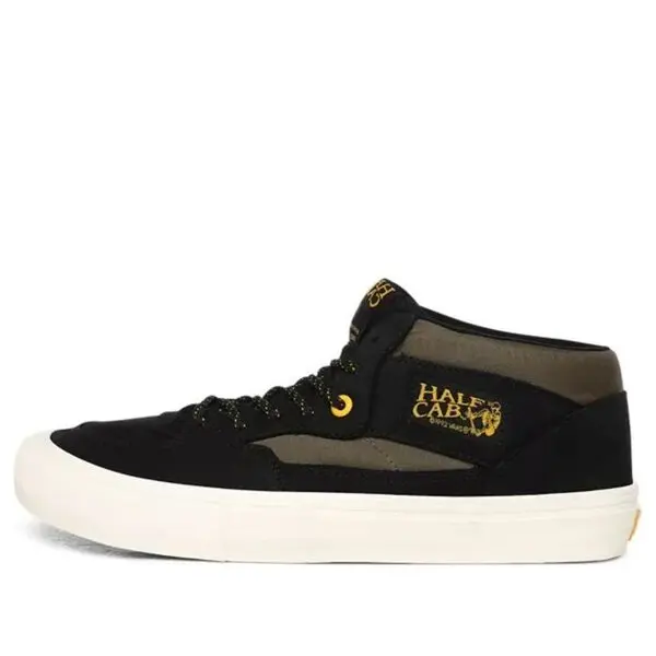 VANS Half Cab Pro 'surplus' Mid Top Skate Shoes - Black