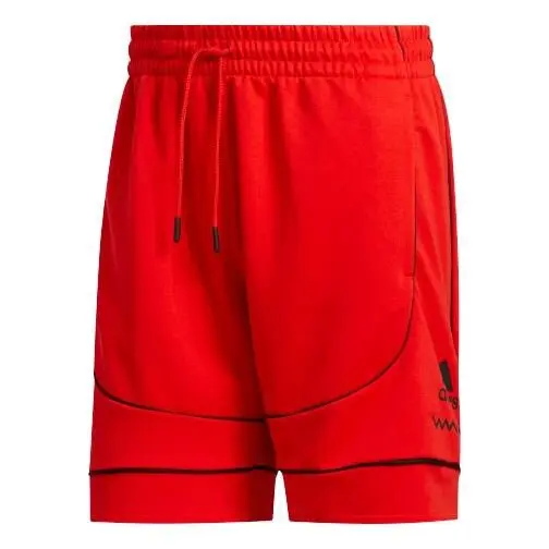 Adidas Basketball Shorts - Pinkred