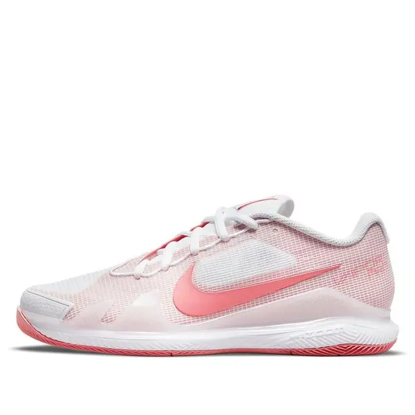 Nike Nikecourt Air Zoom Vapor Pro Tennis Shoes - White/pink