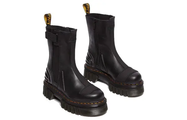 Dr. Martens Audrick Alternative Leather Chelsea Hi Platform Boots