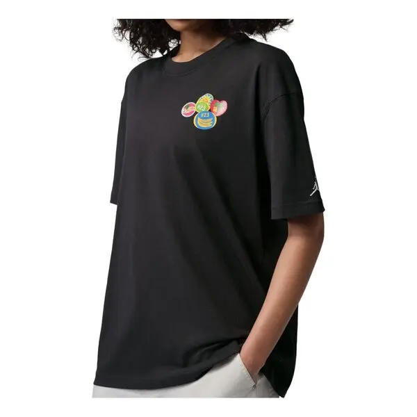 JORDAN Brooklyn Graphic T-shirt 'off Noir White - Off Noir/white