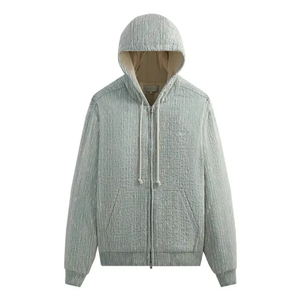 Kith Slub Boucle Sierra Zip Hoodie - Glaze