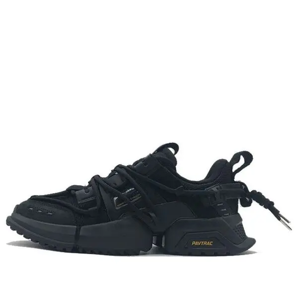 LI-NING Titan X 2019 New York Fashion Week "triple" Sneakers - Black