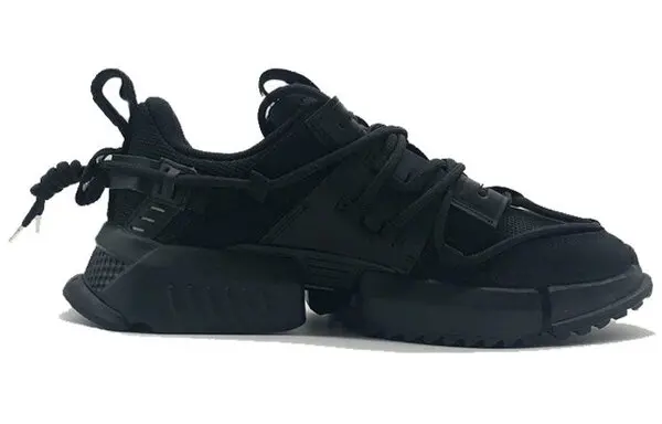 LI-NING Titan X 2019 New York Fashion Week "triple" Sneakers - Black