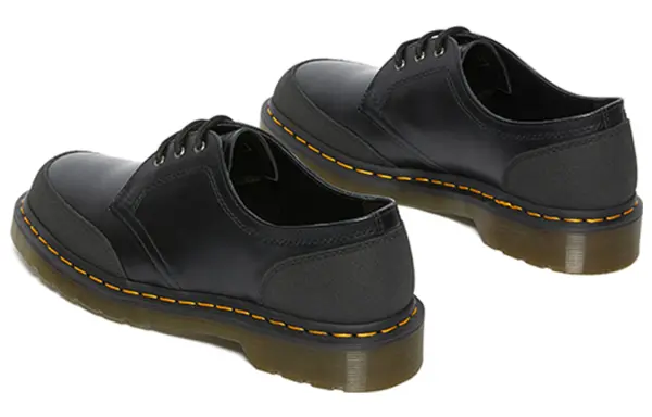 Dr. Martens 1461 Guard Panel Leather Shoes - Black