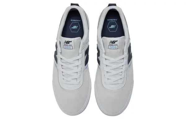 NEW BALANCE Jamie Foy 306 Skate Shoes - White/gray