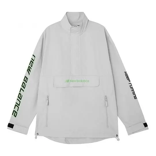 NEW BALANCE Keep Running Sweatshirt Asia Sizing 'white - White/black