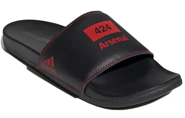 Adidas 424 X Arsenal Fc X Adilette Comfort Slide - Black