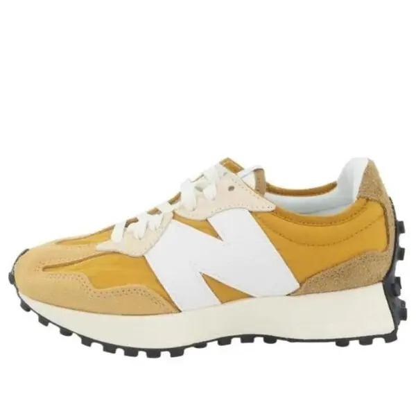 NEW BALANCE 327 Athletic Sneakers - Yellow