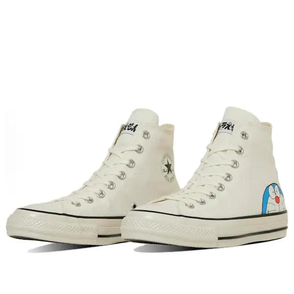 CONVERSE X Doraemon Chuck Taylor All Star Aged Fp Hi Sneakers - Off White
