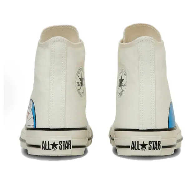 CONVERSE X Doraemon Chuck Taylor All Star Aged Fp Hi Sneakers - Off White