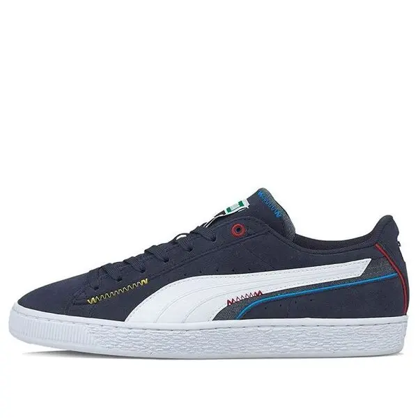 PUMA Suede 'displaced Parisian Night' Low Top Sneakers