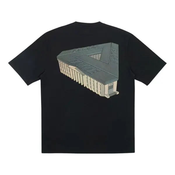 PALACE Palazzo Creative Printing Short Sleeve - Black