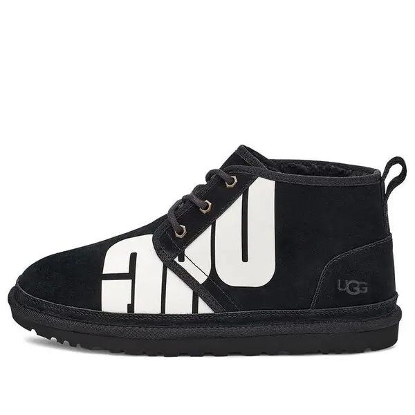 UGG Neumel Chukka Boots With Graphic Detailing - Black