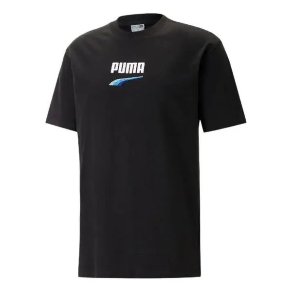 PUMA Solid Regular Shirts - Black