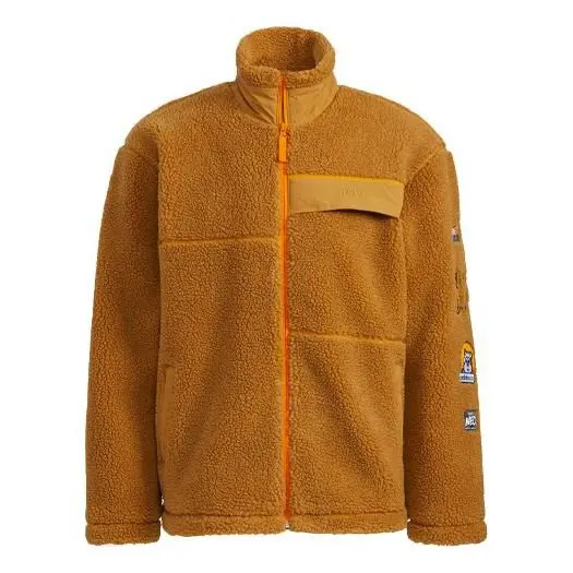 Adidas Neo Casual Stand Collar Zip-up Fleece Jacket - Default Color