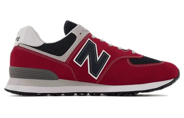 NEW BALANCE 574v2 Low Top Sneakers - Wine Red/dark Blue