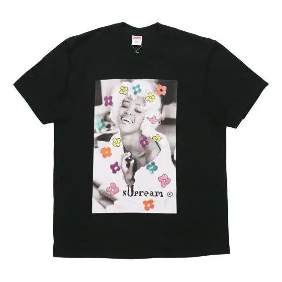 Supreme Ss20 Week 1 Naomi Tee Character Printing Short Sleeve - Black