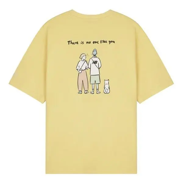 NEW BALANCE X Pk Graphic T-shirt - Yellow/white