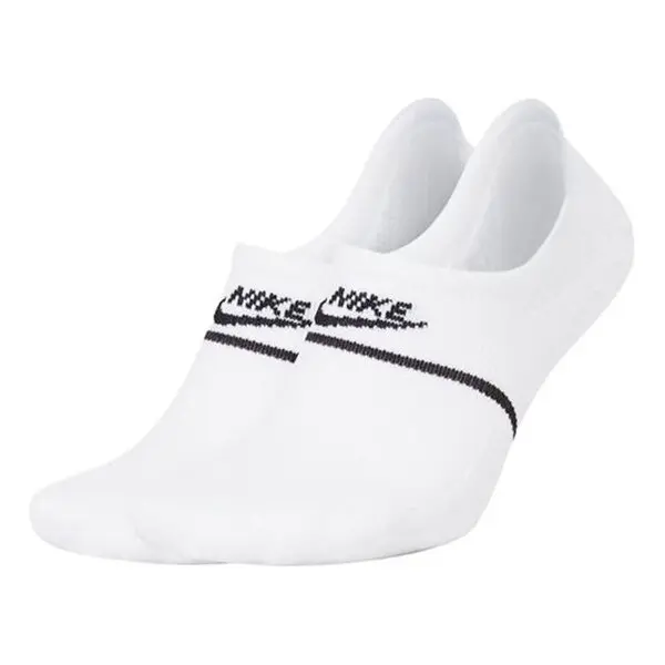 Nike Invisible Socks 2 Pairs - White