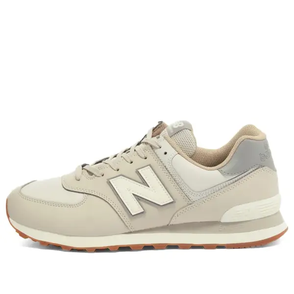 NEW BALANCE 574 "timberwolf Angora" Sneakers - Cream/gray