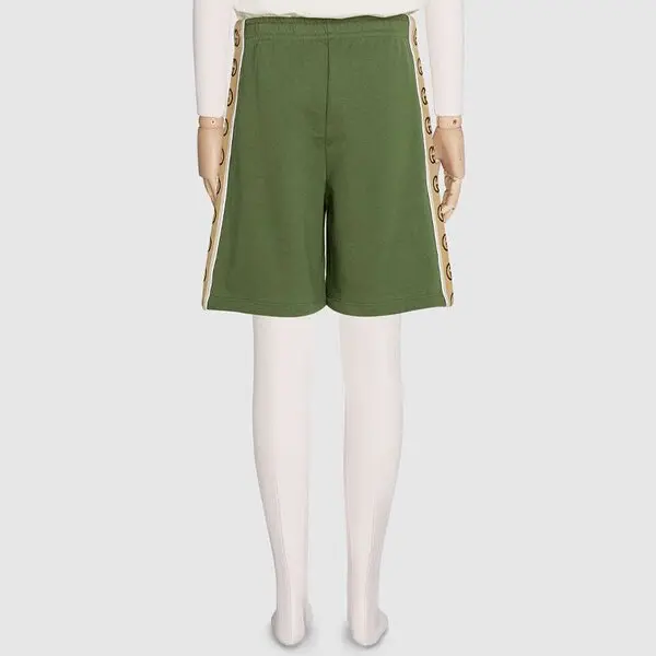Gucci Knitted Cotton Shorts