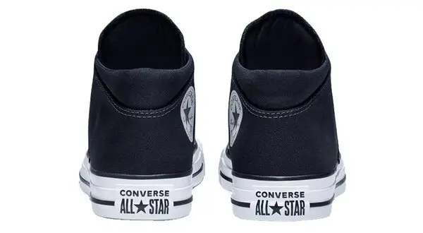 CONVERSE Chuck Taylor All Star Madison Mid Canvas Sneakers - Black/white