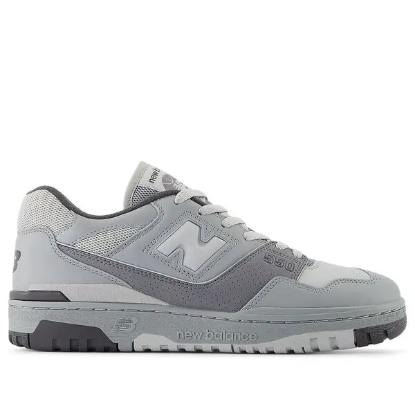 NEW BALANCE 550 Athletic Sneakers - Cement/black