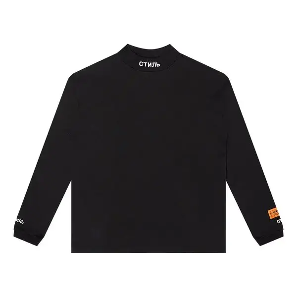 Heron Preston Ctnmb Long-sleeve Turtleneck T-shirt